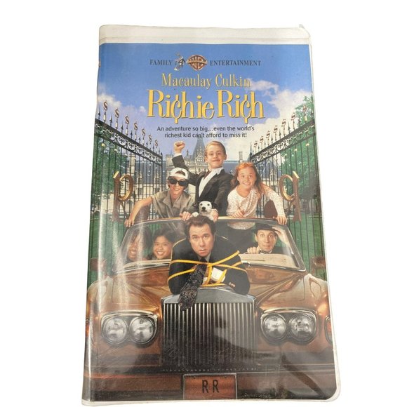 WB | Media | Vintage Richie Rich Vhs Movie Collectible | Poshmark
